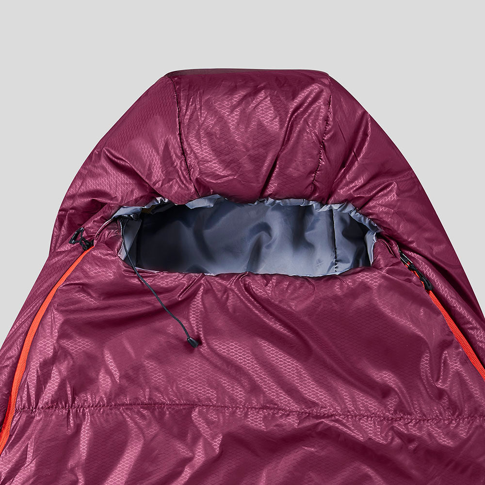 Forclaz MT500 Sleeping Bag 5 Degrees Claret – Camp Buddy