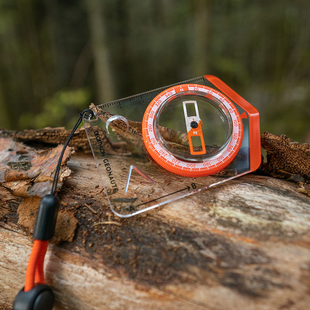 Geonaute Begin 100 Baseplate Orienteering Compass – Camp Buddy